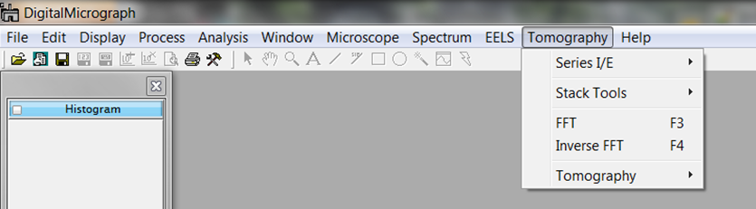 Tomography Plugin for Gatan Microscopy Suite